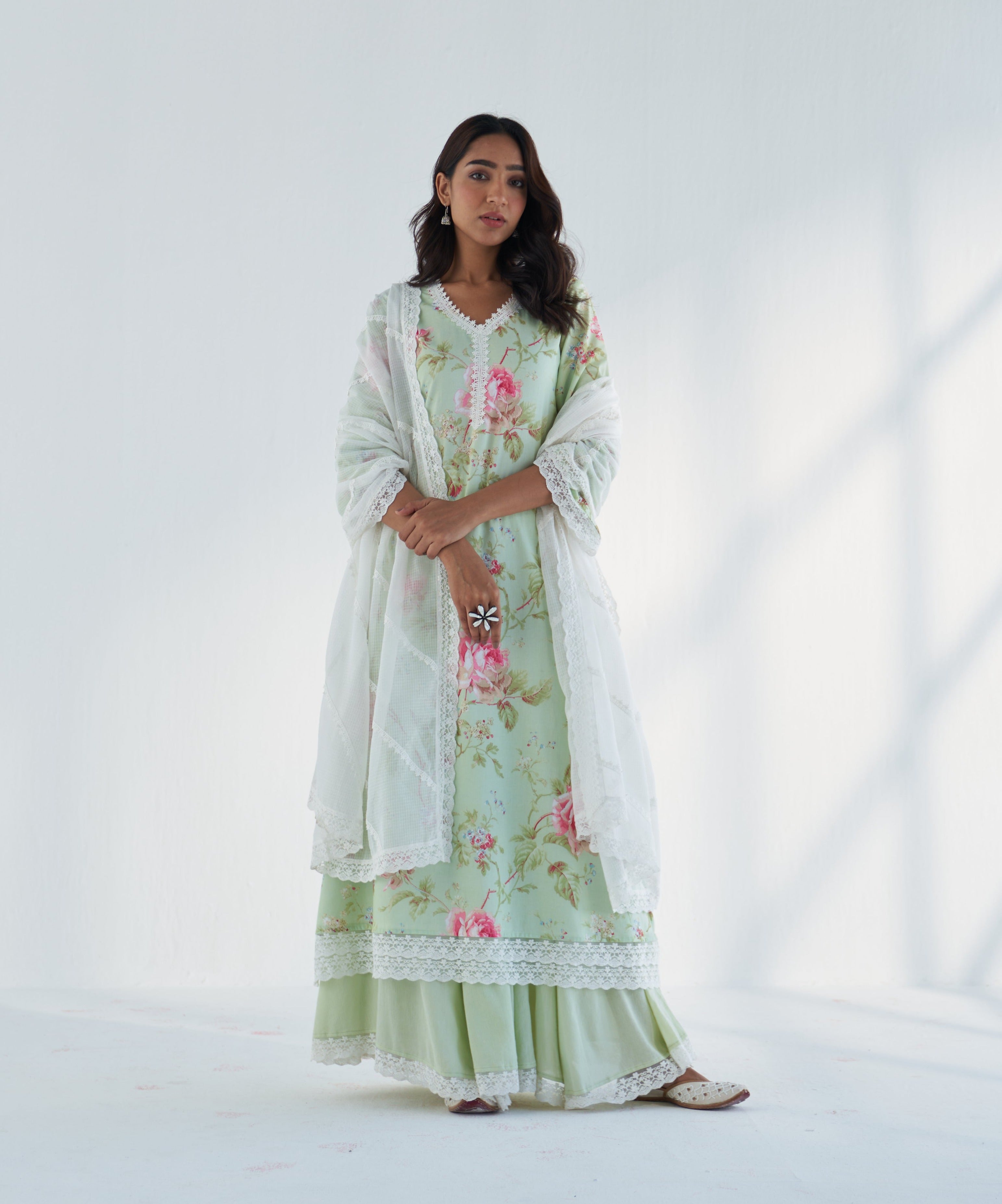 Maysoon Sharara Set – Roze
