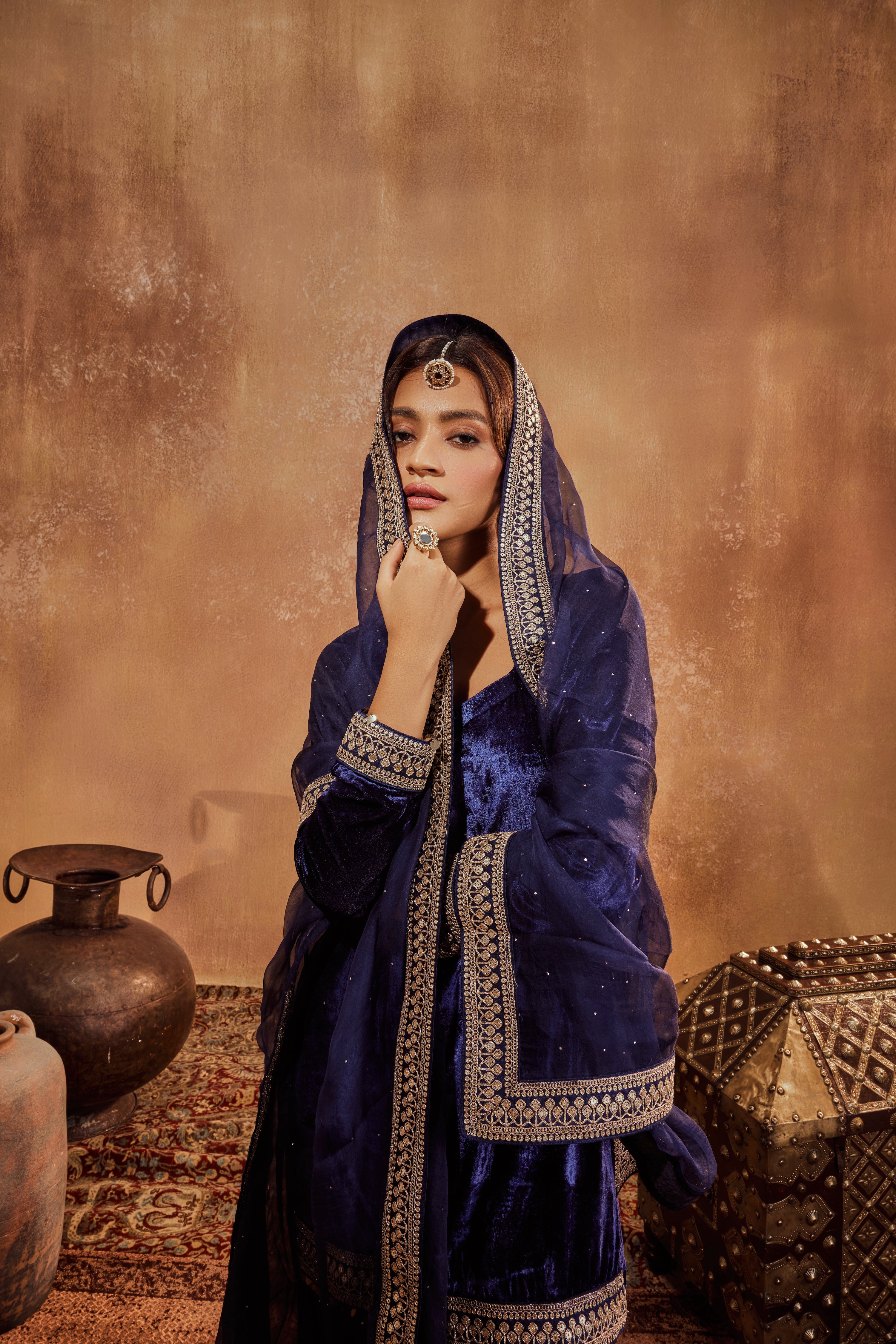 Mira Kurta Set – Roze